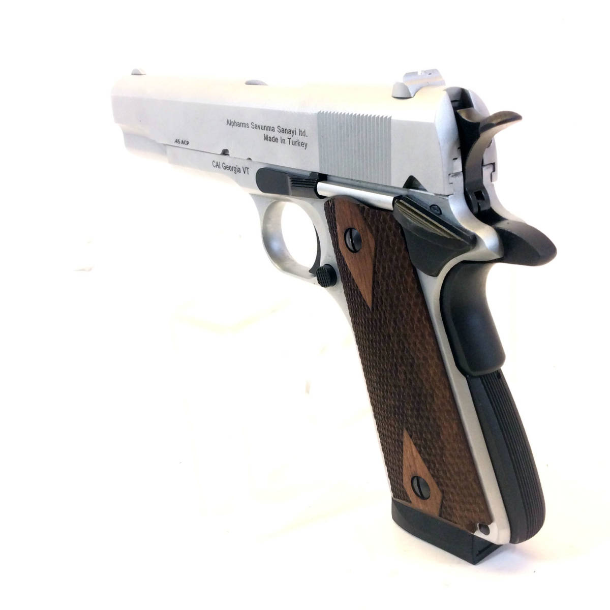 CENTURION 11 1911 45ACP GI 5” CHROME - Semi Auto Pistols at GunBroker ...