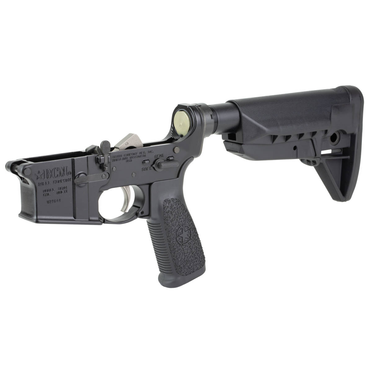 BCM GUNFIGHTER LOWER GROUP SPMD BLK - Semi Auto Rifles at GunBroker.com ...