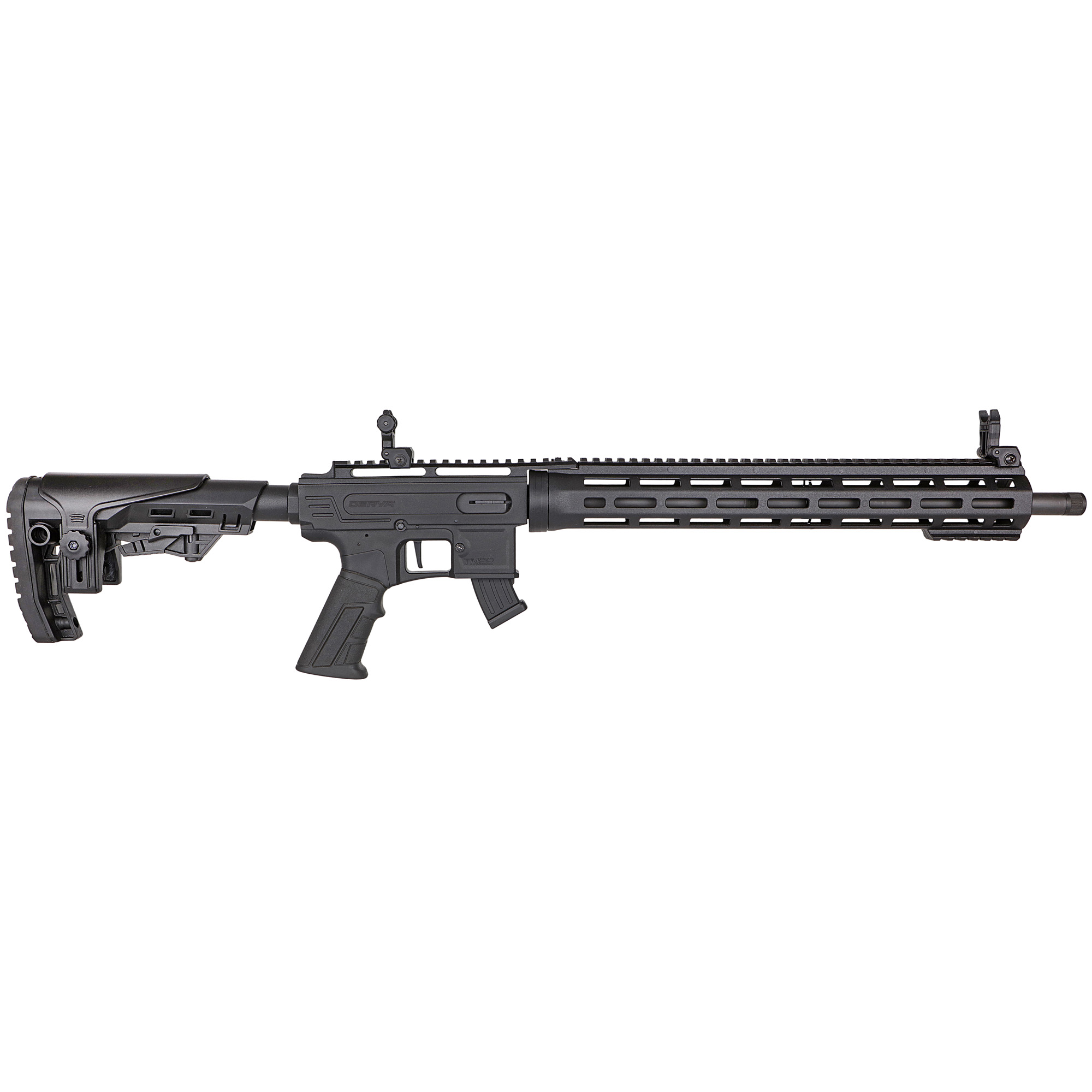 Derya Firearms TM22.FLASH.18 TM22 Flash 22 LR 10+1 18” Black Anodized ...
