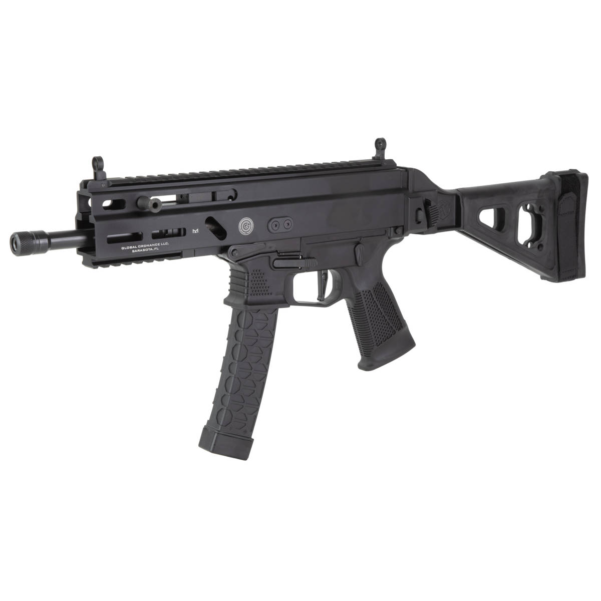 Grand Power 850003223117 Stribog SP9A3 9mm Luger 30+1 Black SB Tactical ...