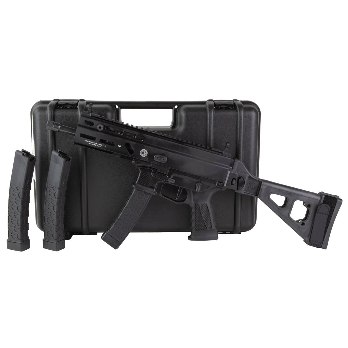 Grand Power 850003223117 Stribog SP9A3 9mm Luger 30+1 Black SB Tactical ...