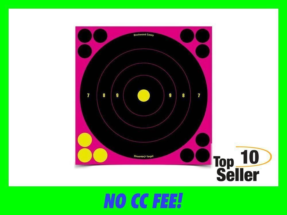 Birchwood Casey 34808 Shoot-N-C Reactive Target Self-Adhesive Paper ...