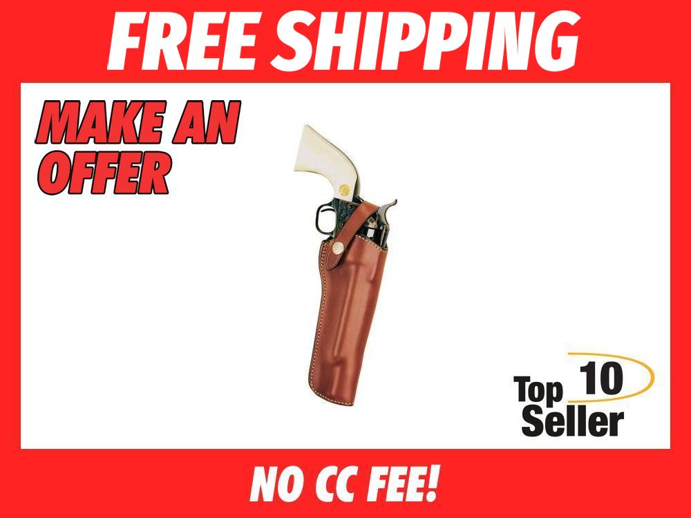 Bianchi 10066 1L Lawman Western OWB 04 Tan Leather Belt Loop Fits Colt ...