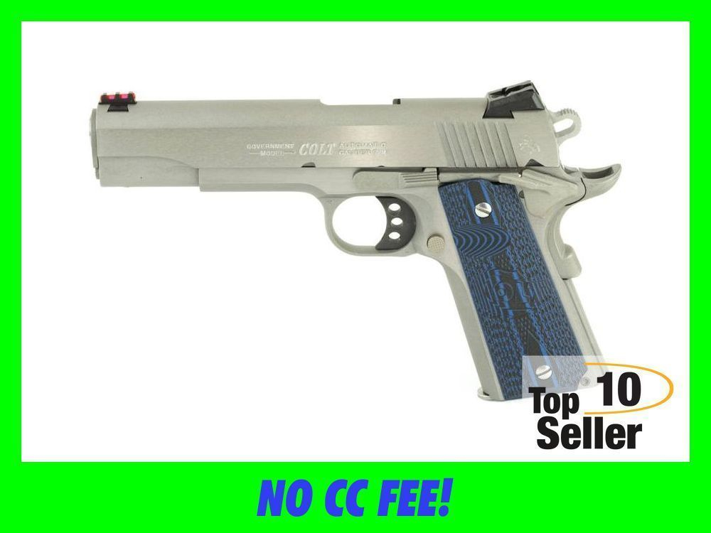 COLT 1911 COMPETITION SERIES 70 9MM STAINLESS O1072CCS GOVERNMENT ...