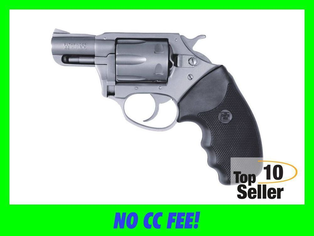 Charter Arms 72324 Pathfinder Small 22 WMR, 8 Shot 2” Stainless Steel ...