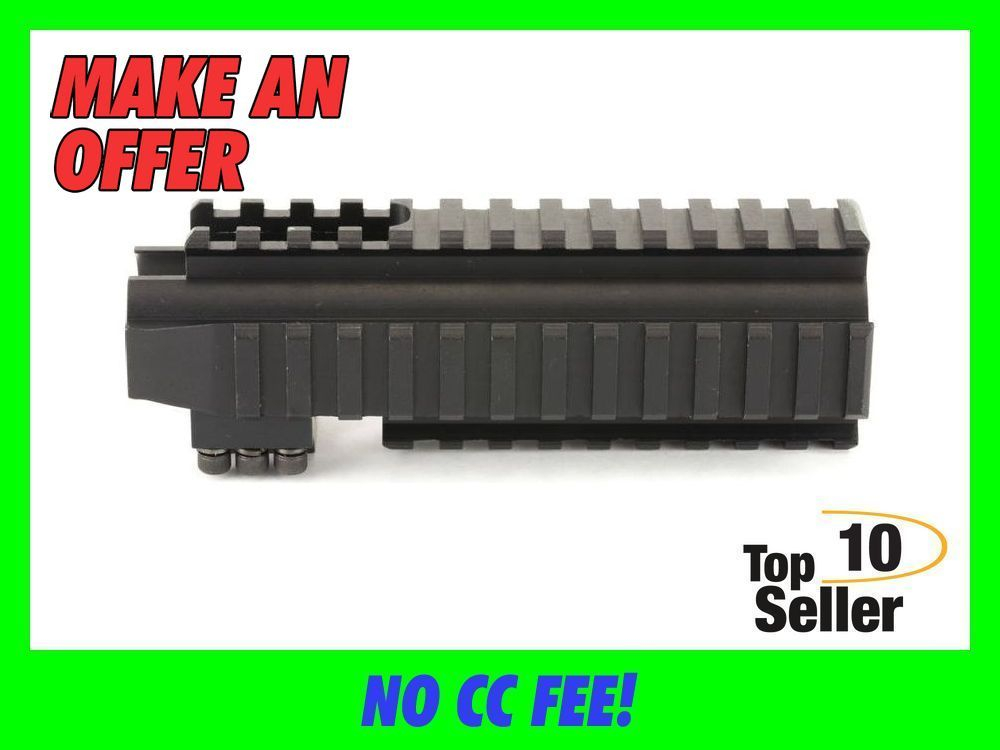 Ergo 4850 M4 Forward Rail Picatinny for AR & with A1/A2 Front Sight ...