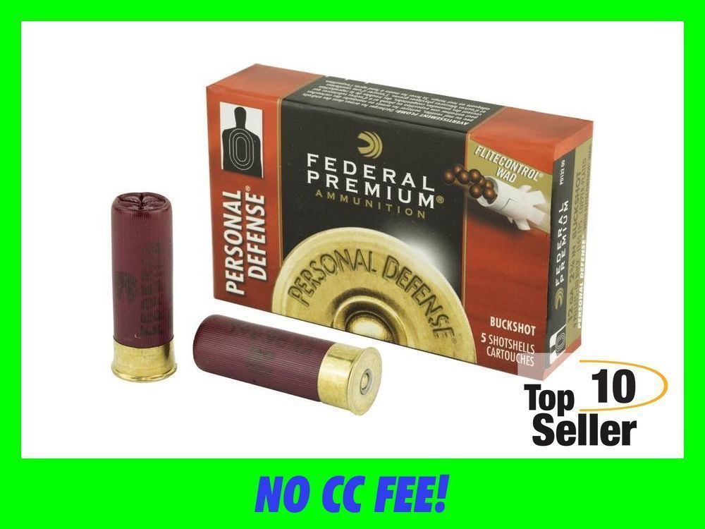 Federal PD13200 Premium Personal Defense 12Gauge 2.75” 9Pellets ...