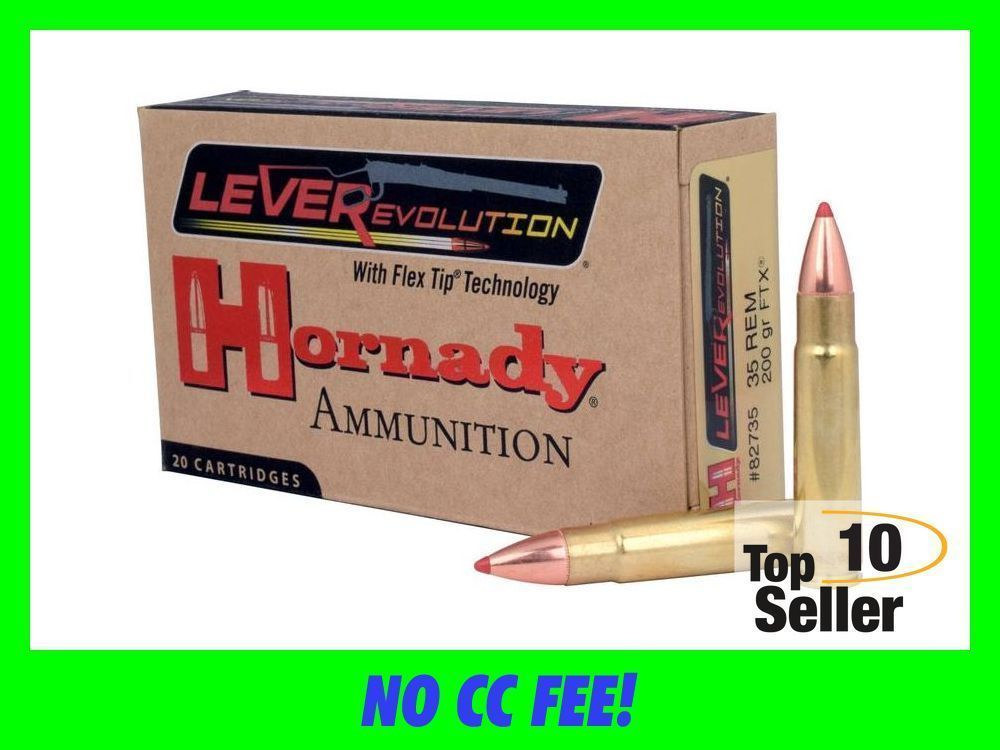 Hornady 82735 LEVERevolution 35Rem 200gr Flex Tip eXpanding 20 Per ...