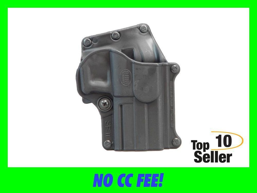 Fobus SP11 Passive Retention Standard Belt Plastic Paddle Fits Sprgfld ...