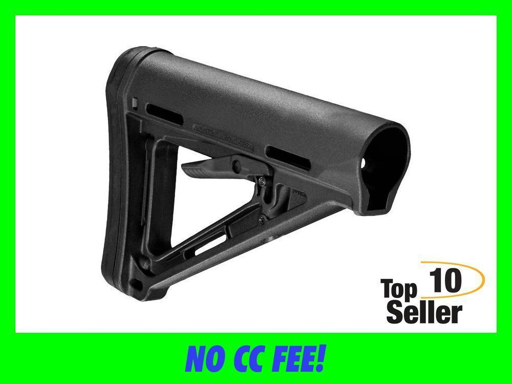 Magpul MAG401-BLK MOE Carbine Stock Black Synthetic with AR-15, M16, M4 ...