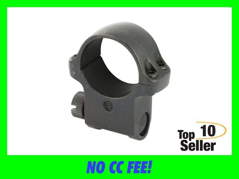 Ruger 90271 5B Scope Ring Matte Black 1” High - Scope Accessories ...