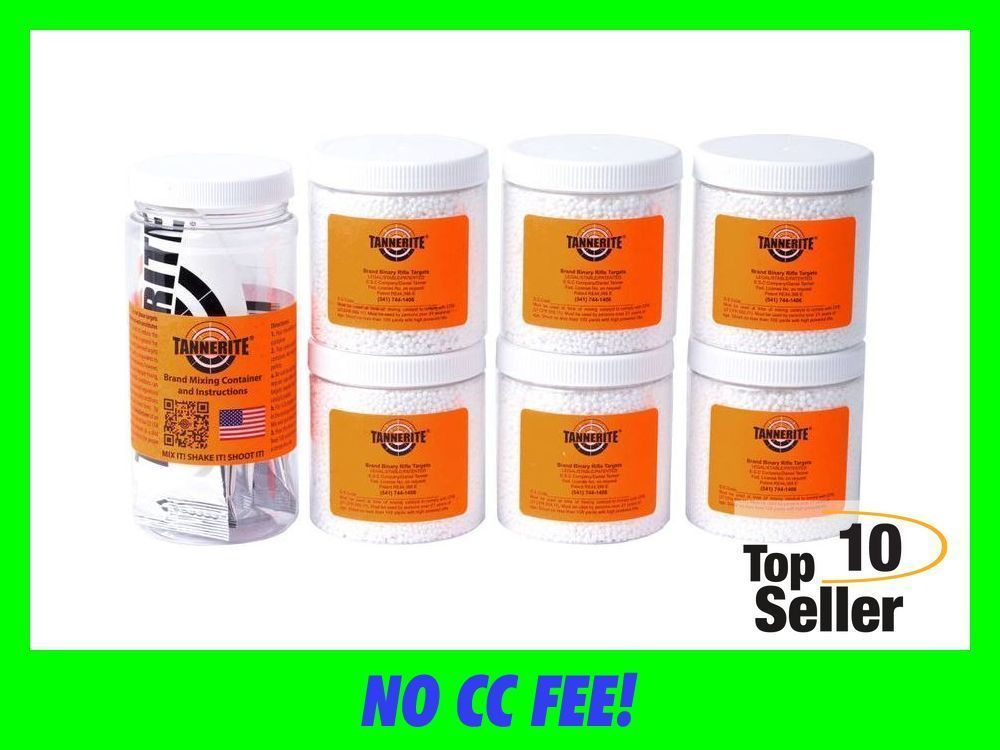 Tannerite STR Starter Kit 1/2lb Exploding Targets 6 Pack - Shooting ...