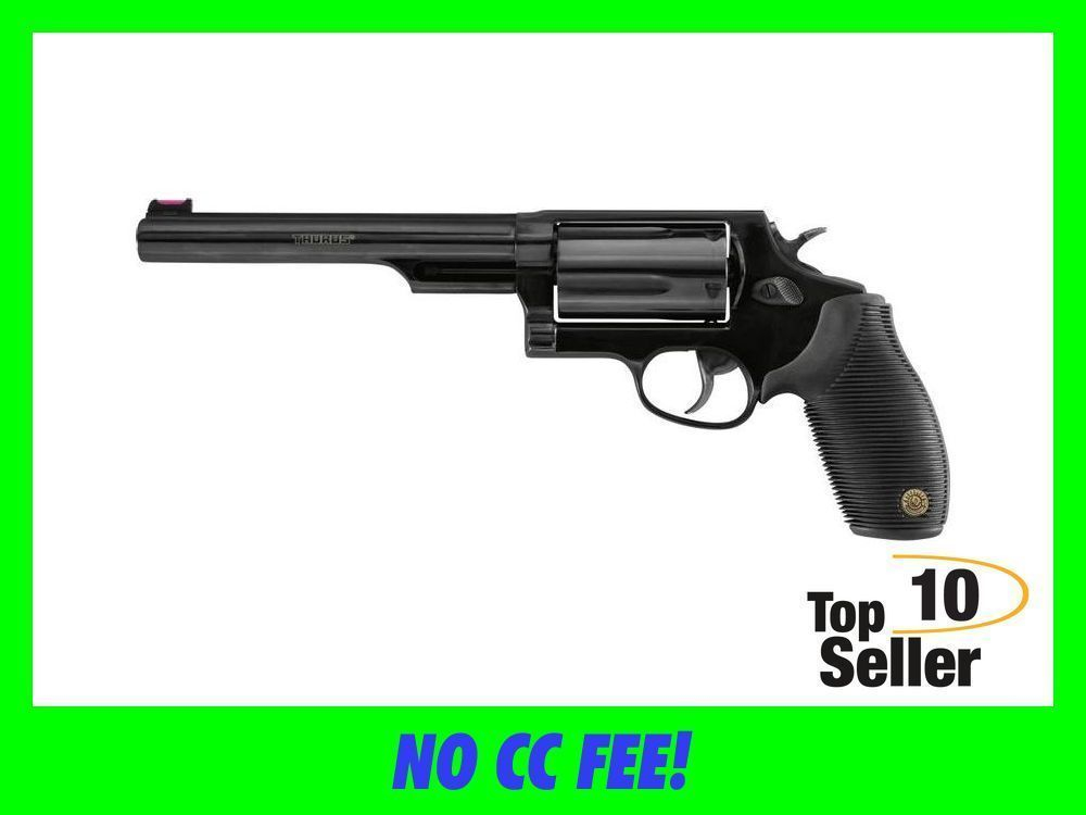 Taurus Model JUDGE Revolver 45 COLT 410GA 6.5" Barrel 410 45LC Black ...