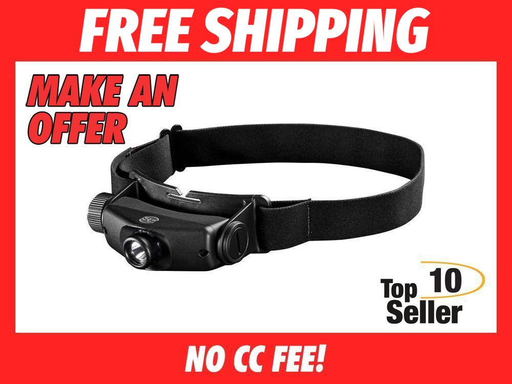 SureFire HS3ABK Maximus Headlamp 1000 Lumens White LED Bulb Black ...