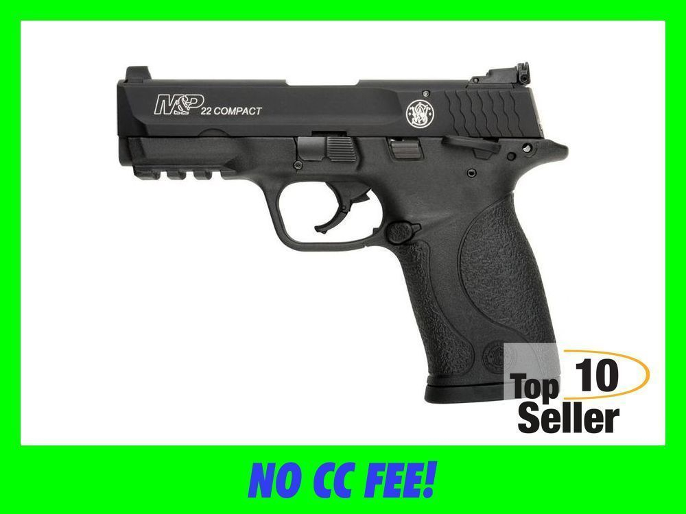 Smith & Wesson M&P Compact 22 LR 3.60” 10+1 Black Armornite Aluminum ...