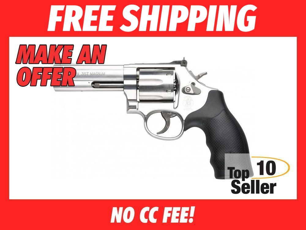 Smith and Wesson Model 686 357 Magnum Stainless 4" Revolver 357MAG ...
