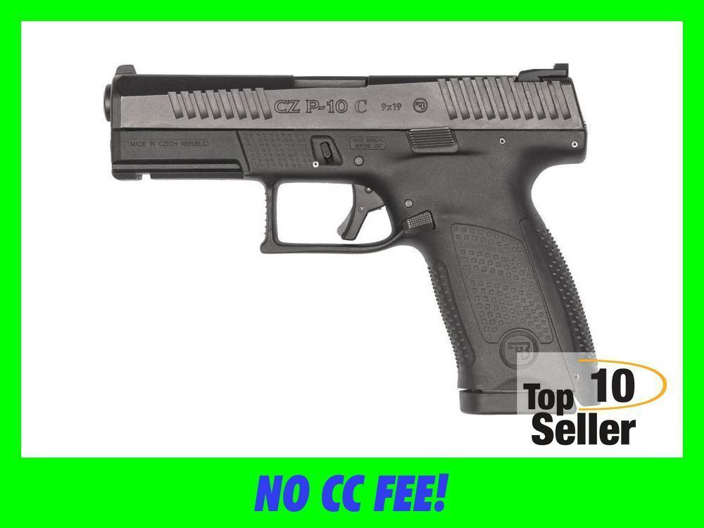 CZ P10C Compact 9mm Pistol 9 Semi Auto 4” 15+1 91531 - Semi Auto ...