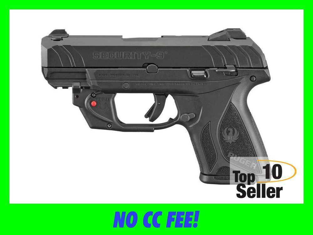 Ruger 3830 Security-9 Compact 9mm Luger 3.42” Barrel 10+1, Black ...