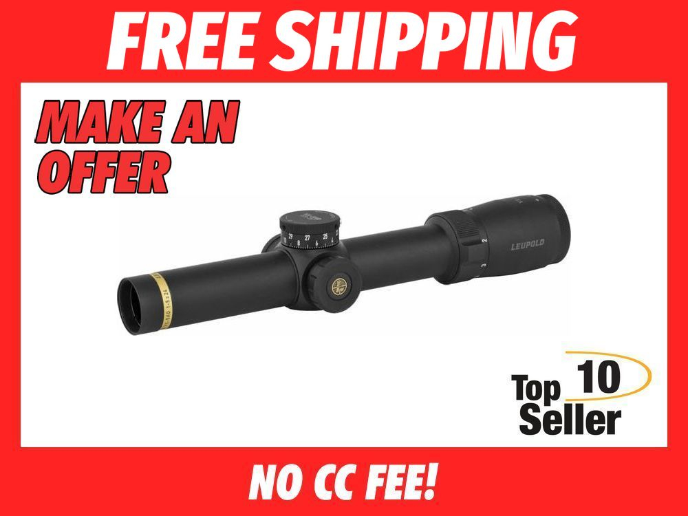 Leupold 172367 VX-5HD Matte Black 1-5x24mm CDS-ZL2 Illuminated FireDot ...