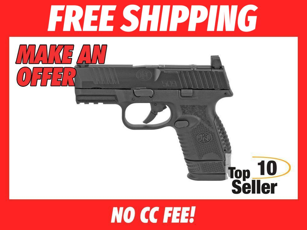 FN 509 Compact MRD Tactical 9mm Pistol 2 Mags FN-509 Semi Auto - Semi ...