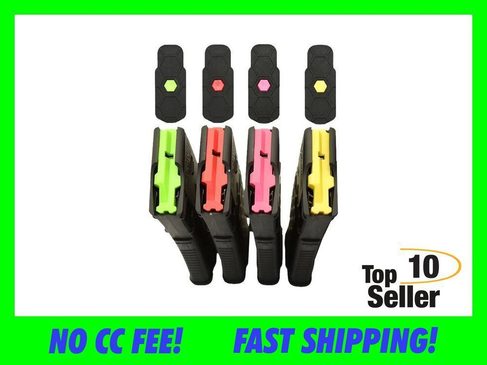 Hexmag HXID4ARYEL HexID made of Polymer with Yellow Finish for AR-15 ...