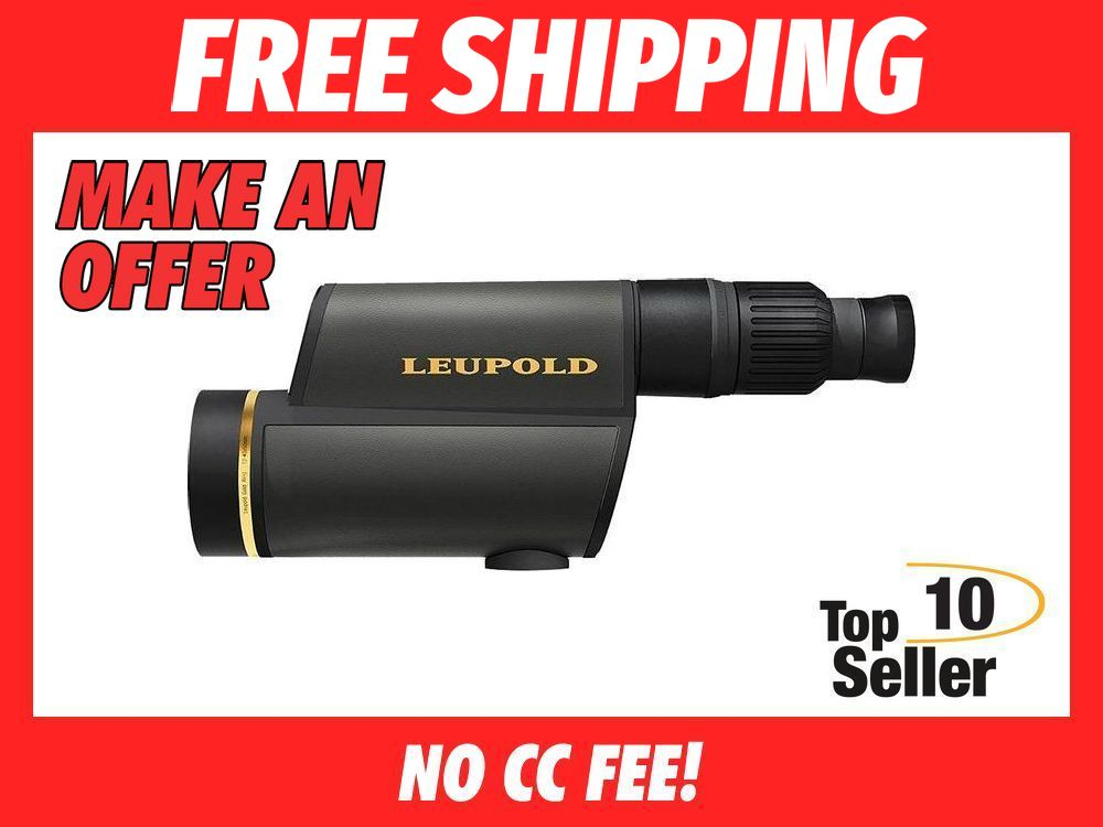 Leupold 120372 Gold Ring HD 12-40x60mm Shadow Gray Straight Body ...