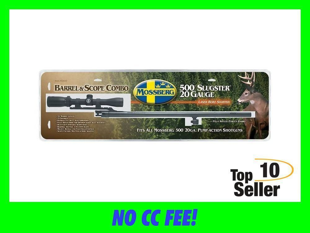 Mossberg 92010 OEM 20 Gauge 24” Slug Barrel w/Cantilever Mount ...