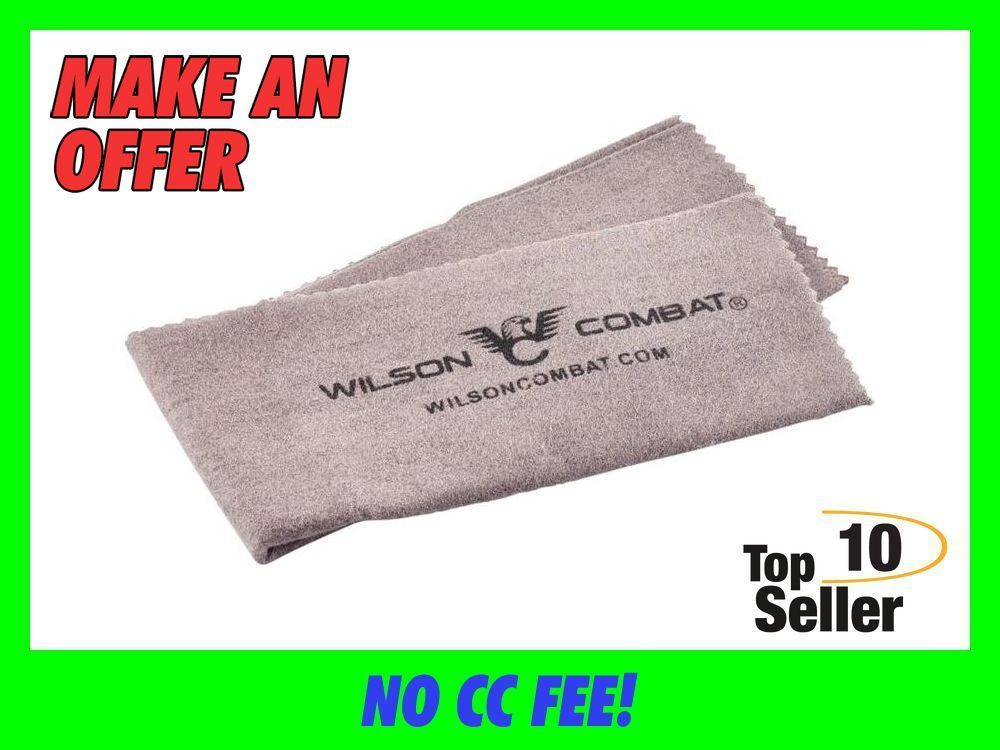 Wilson Combat 267 Silicone Cleaning Cloth Cotton Flannel - Gun Cleaning ...