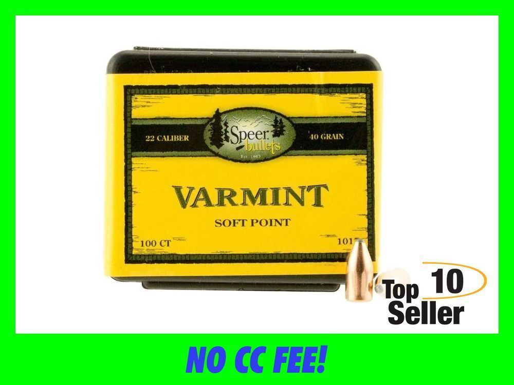 Speer Bullets 2034 Boat-Tail .308 165 gr Spitzer Boat Tail Soft Point ...