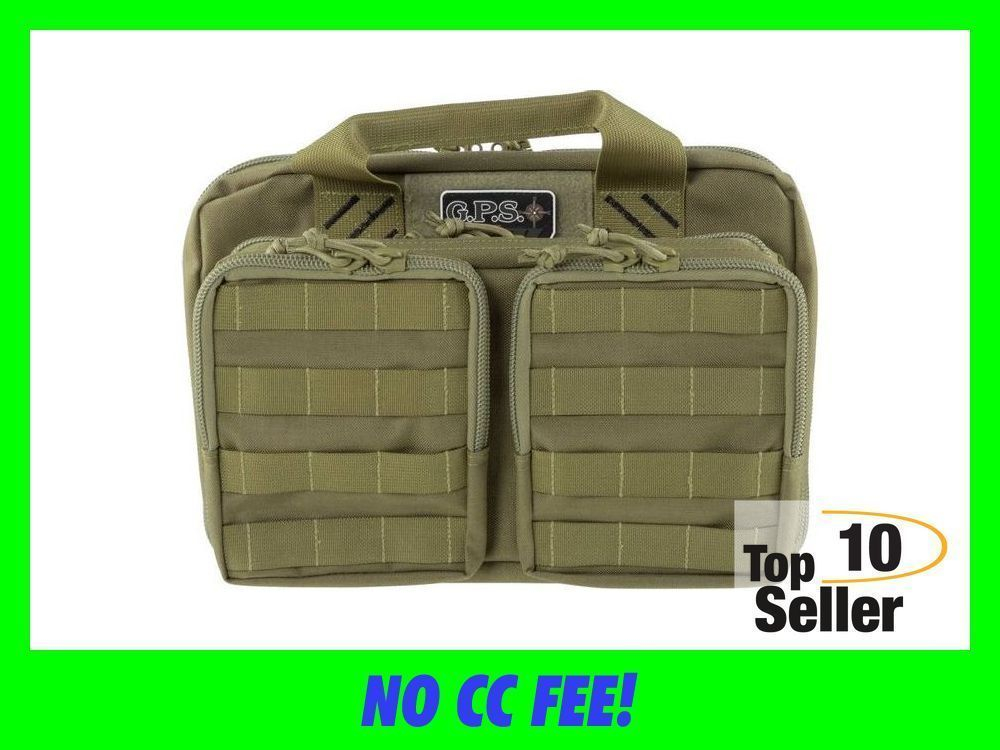 GPS Bags T1312PCT Tactical Quad +2 Tan 1000D Polyester with YKK ...
