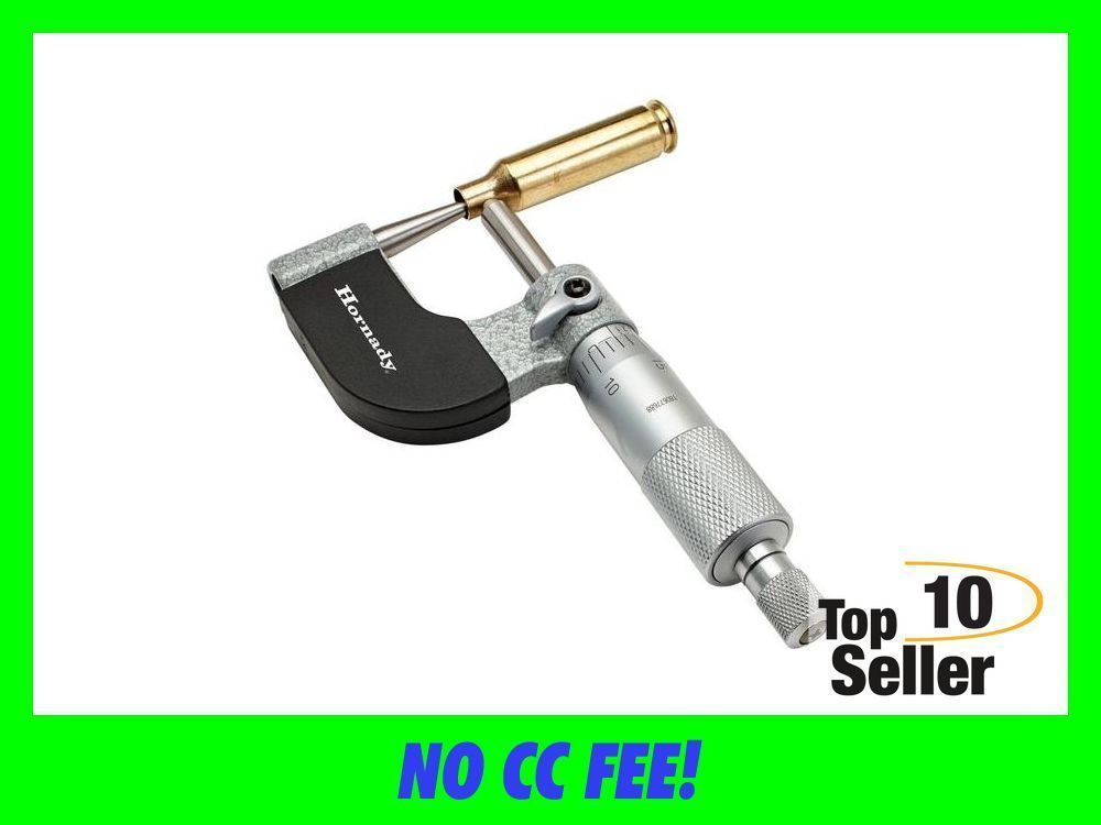 Hornady 050059 Vernier Ball Micrometer Silver Stainless Steel - Other ...