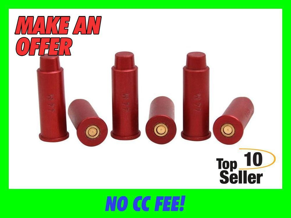 Carlson’s Choke Tubes 00061 Snap Cap Spring Loaded Striking 44Mag 6Pack ...