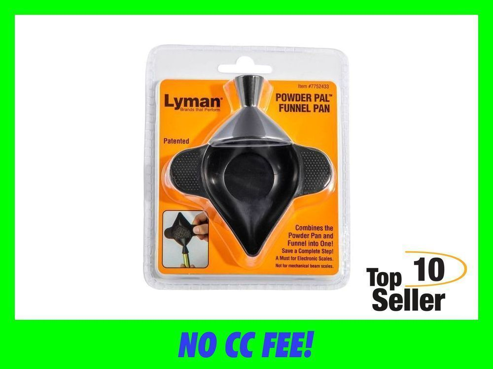 Lyman 7752433 Powder Pal Funnel Pan Universal Caliber - Other Reloading ...