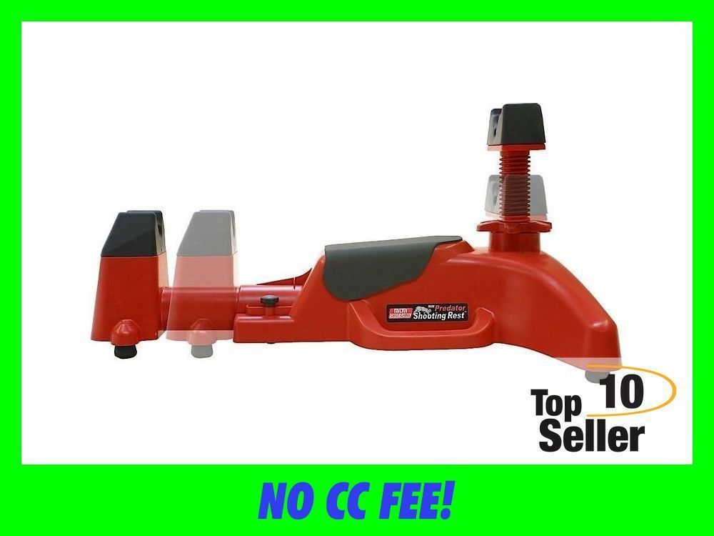 MTM Case-Gard PSR-30 Predator Shooting Rest Rifle/Shotgun Red - Gun ...