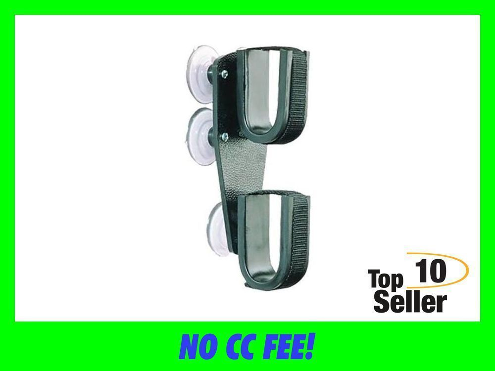 Rugged Gear 10020 Suction Cup Gun Rack Black Metal Universal - Weapon ...
