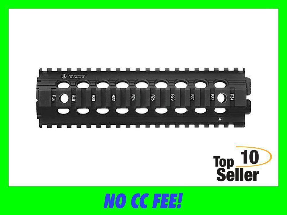 Troy Ind SRAIMRFD9BT00 Drop In Accessory Rail AR-15 Black Hardcoat ...