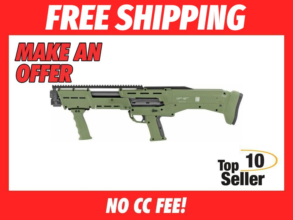 STANDARD MFG DP12 12 GAUGE DOUBLE PUMP TACTICAL 1G2A SHOTGUN OD GREEN ...