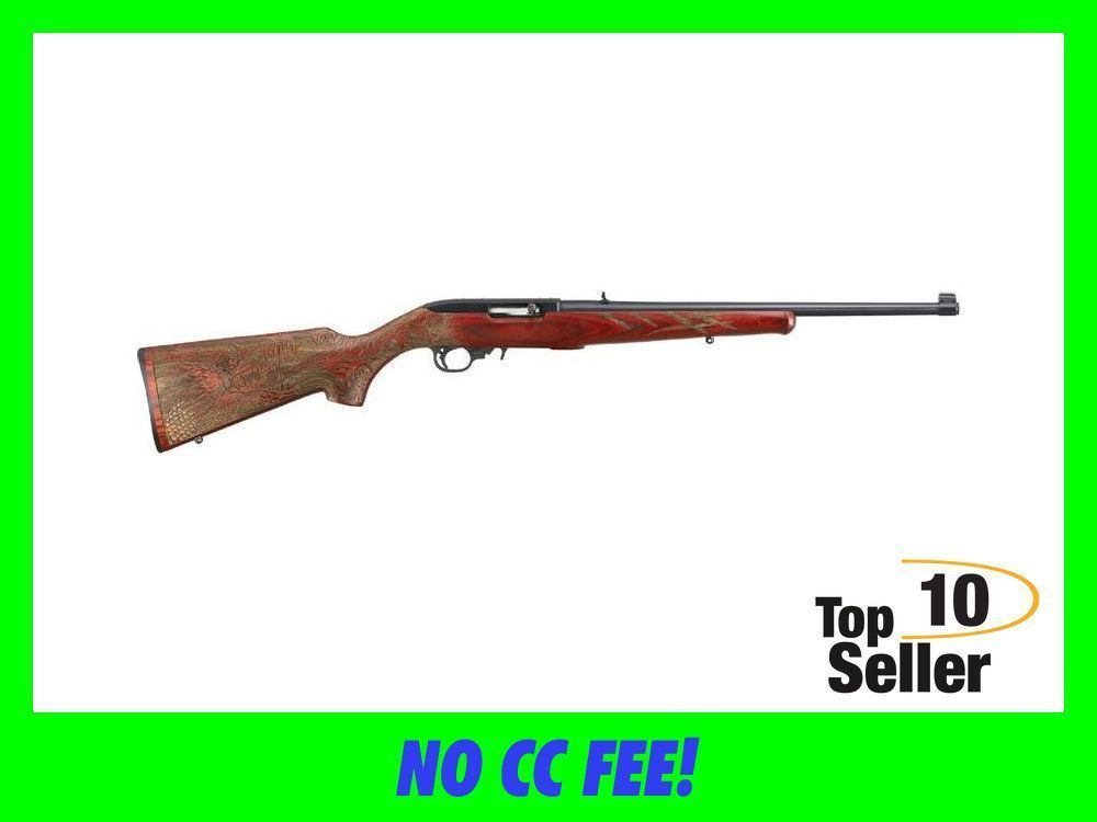 RUGER 10/22 SPORTER 22LR 18.5” RED DRAGON LIMITED EDITION 1022 - Semi ...