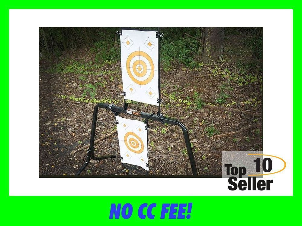 Viking Solutions VKSVPT001 Convertible Paper Target Stand Black Clip ...