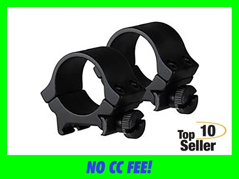 TruGlo TGTG8961B1 Lightweight Scope Rings Matte Black 1” Medium - Scope ...