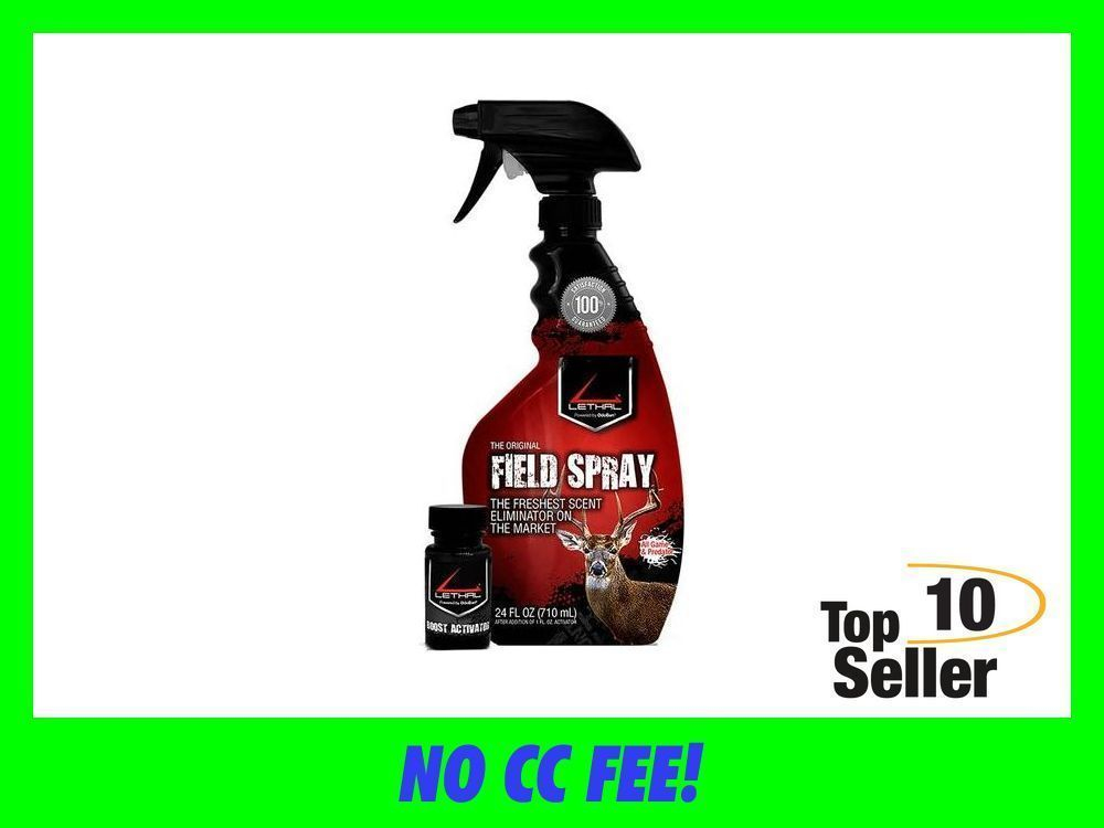 Lethal 97176731ZC Field Spray Odor Eliminator Odorless Scent 32oz ...