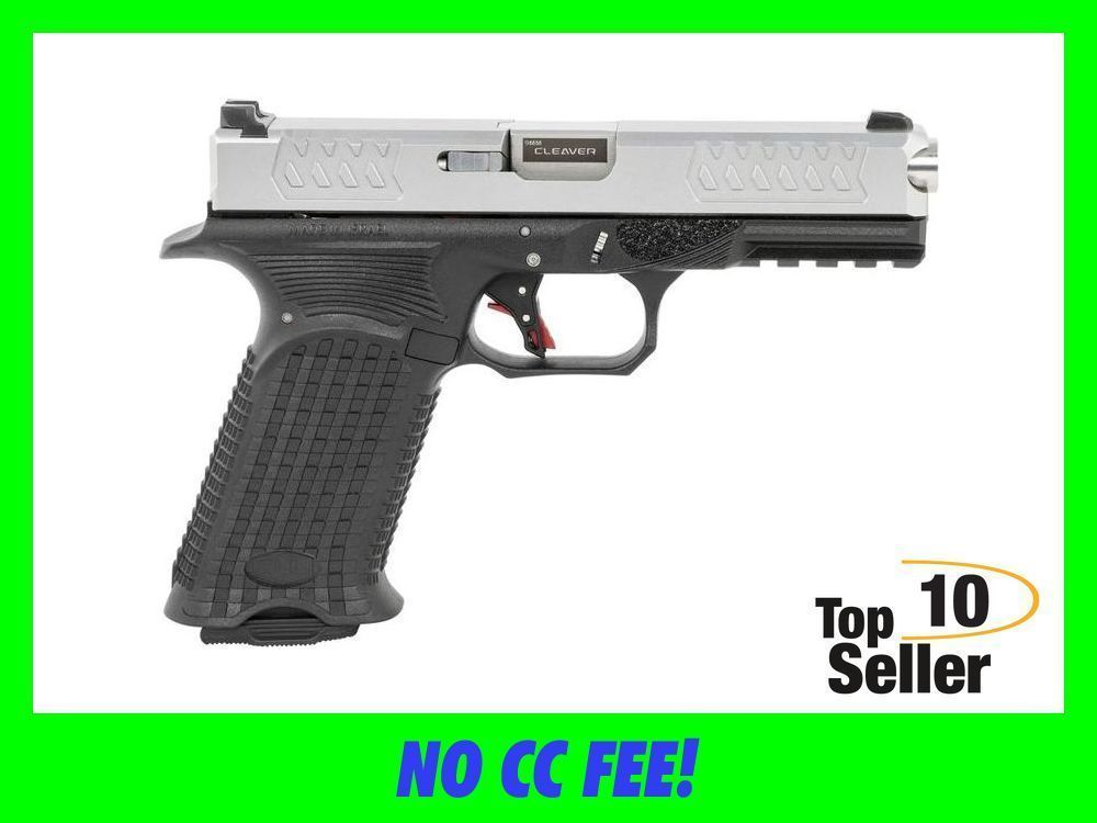 Bul Armory AXEFSCLEVSLV9US Axe Cleaver 9mm Luger 17+1 4.49” Barrel ...