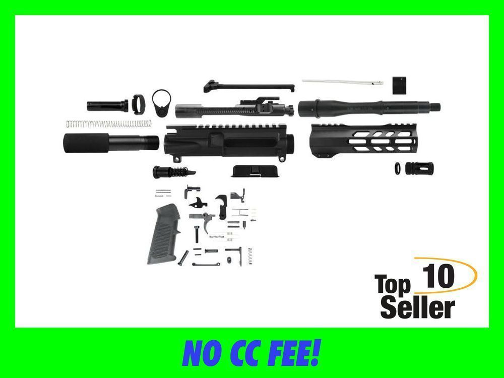 TacFire AR Build Kit 5.56x45mm NATO 7.50” Barrel Black for Platform ...