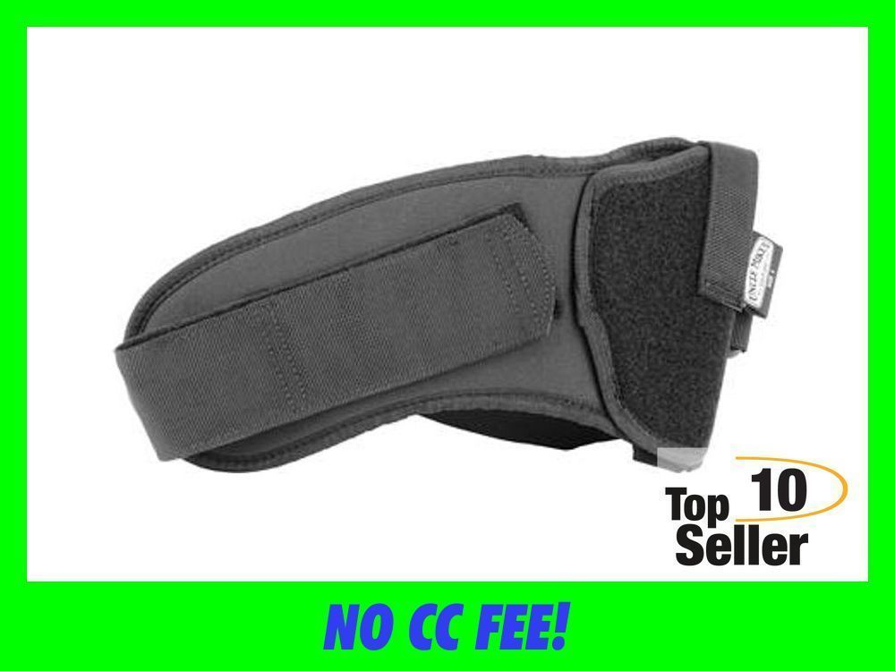 Uncle Mike’s 88211 Ankle Holster Size 01 Black Kodra Nylon Velcro Fits ...