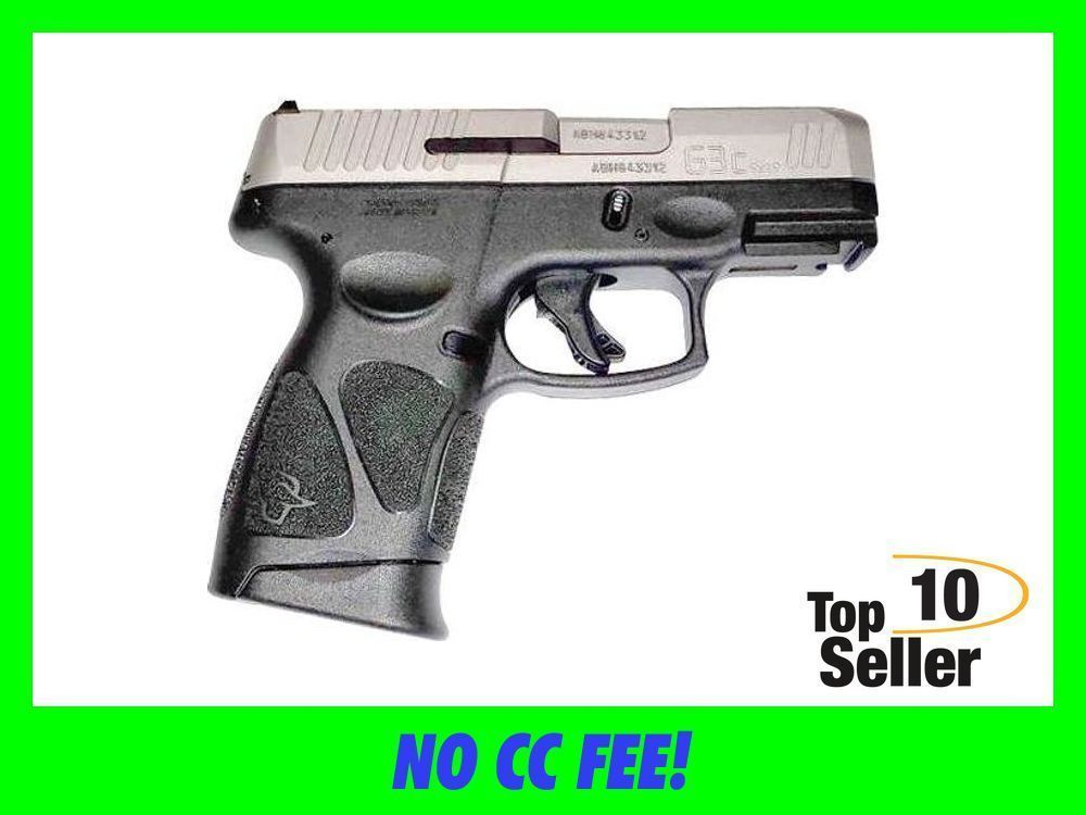 Taurus 1G3C9392X10 G3C Compact Frame 9mm Luger 10+1 3.26” Matte ...