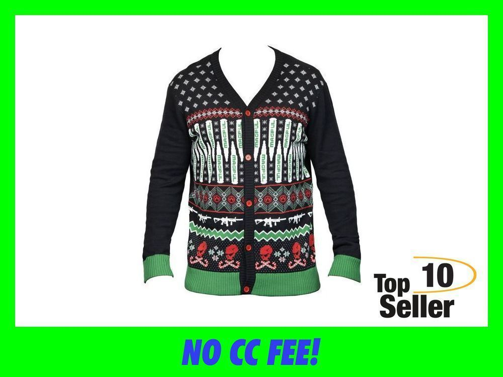 Magpul MAG1198-9693X Krampus Christmas Sweater Multi Color Long Sleeve ...