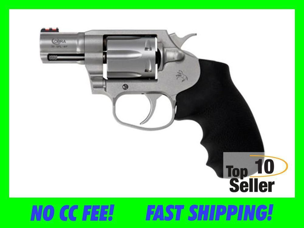 Colt Cobra Revolver 38 Special 2" Barrel Red Fiber Optic Sight 6 Rounds ...