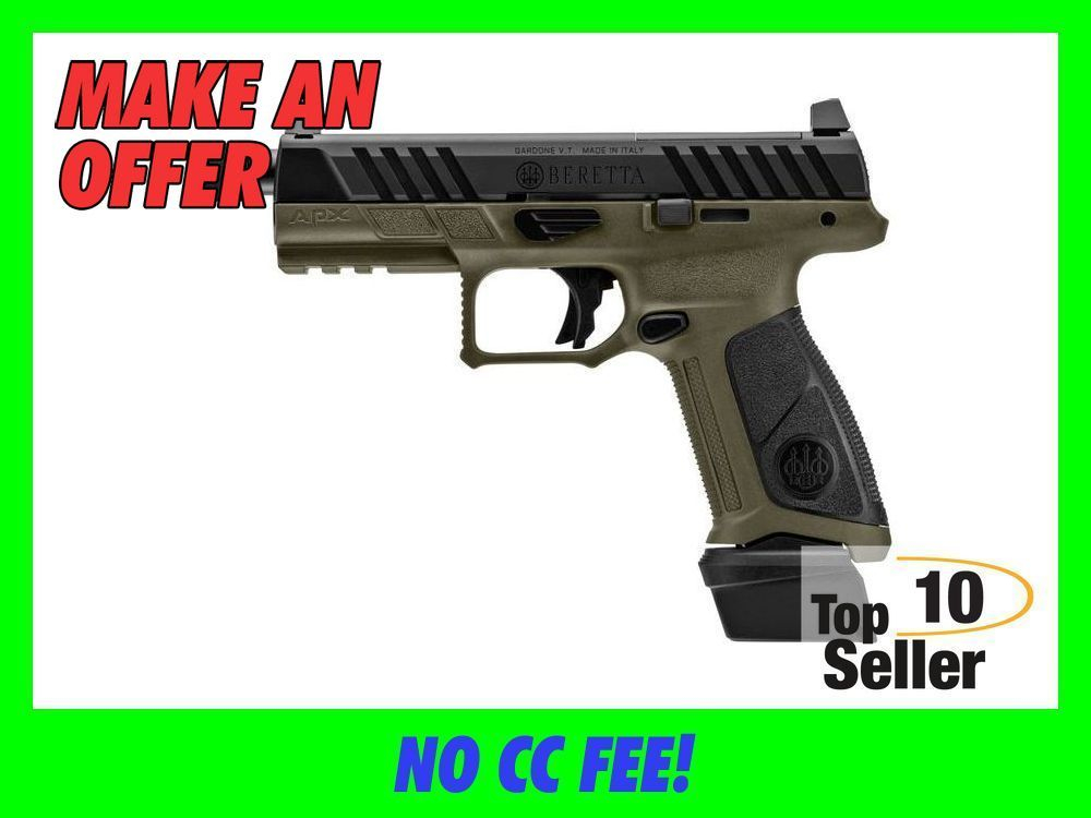 BER JAXA1F921TAC APX A1 TAC 9M STRKR 4.8 21R ODG - Semi Auto Pistols at ...