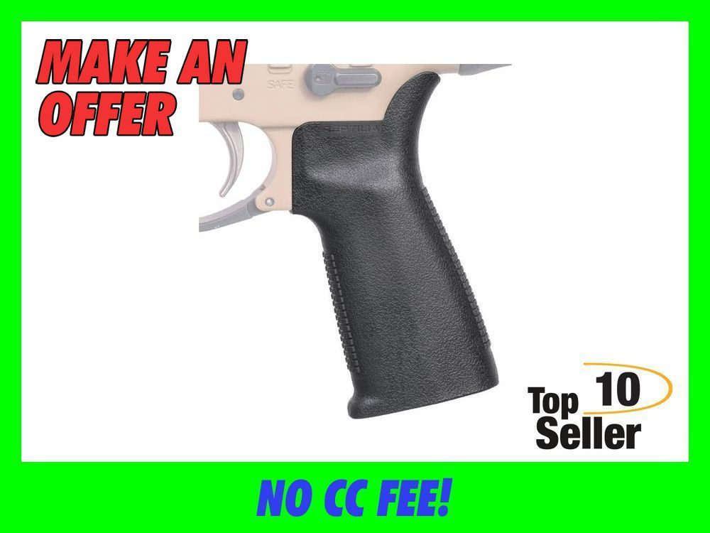 Reptilia LLC 100133 CQG Grip Black Nylon Fits AR15/AR10/SR25/MCX/FN ...