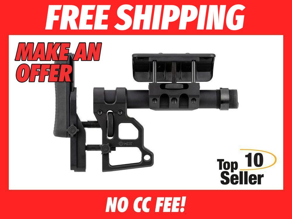 Mdt Sporting Goods Inc 102856BLK Skeleton Carbine Stock (SCS) Black ...